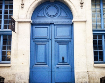 Paris blue doors | Etsy
