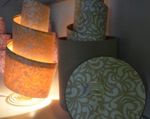 Popular items for paper lamp shade on Etsy