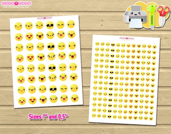 Free Emoji Printable Planner