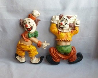 1970s clown art | Etsy