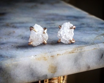 Simple stud earrings | Etsy