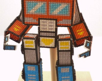 Transformers Autobots & Decepticons Logo Cross Stitch Pattern