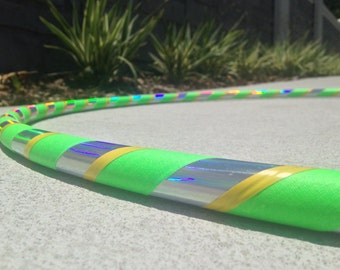 Beginner Hula Hoop // Sunshine Sparkle Dance Hoop by HoolaMonsters