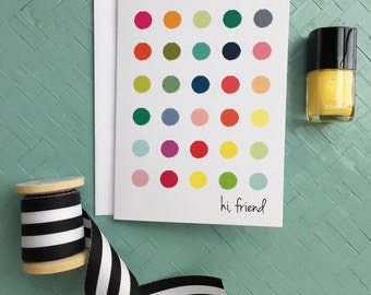 Preppy note cards | Etsy