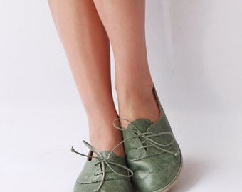 Mint green shoes | Etsy