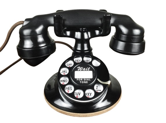 Antique 1920s Western Electric Desktop Telephone Rotary Dial