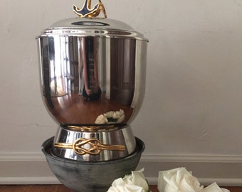 Silver ice bucket | Etsy