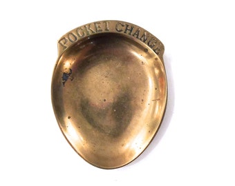 Pocket change dish | Etsy