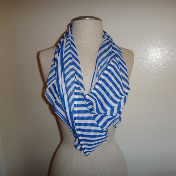 Items similar to Striped Fashion Scarf on Etsy