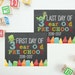First Day of 3 Year Old Preschool Sign My by SimplyLoveCreations