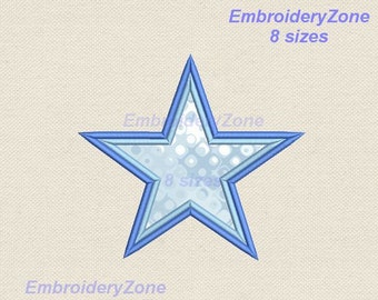 Star embroidery | Etsy