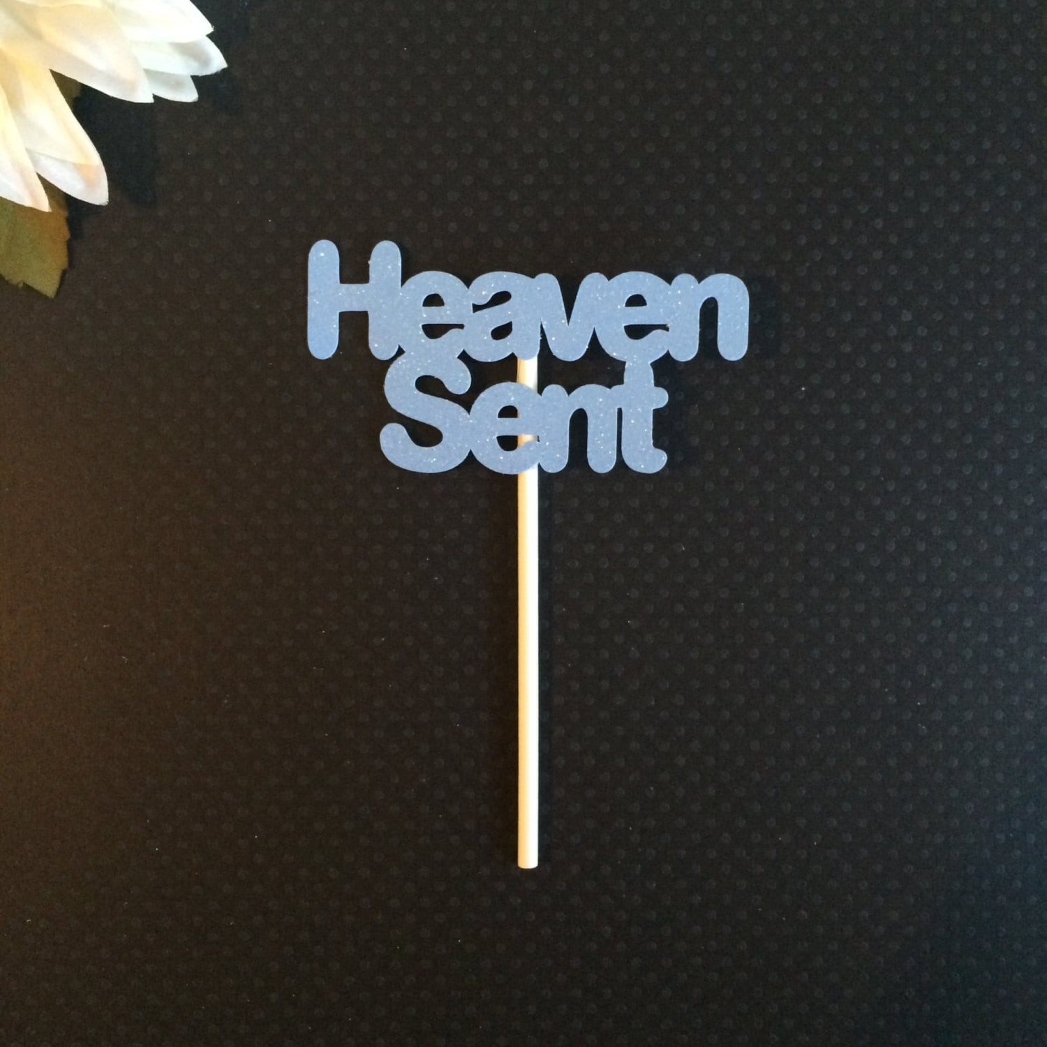 Baby Shower Boy Decorations Heaven Sent Baby Shower Cupcake