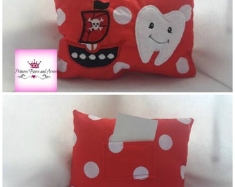 Items similar to Pirate Tooth Pillow, "X" marks the spot - PDF ...