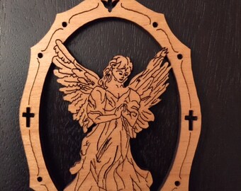 Items similar to Guardian Angel With Globe on Etsy