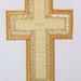 4 colours 3 layer cross design available on white green