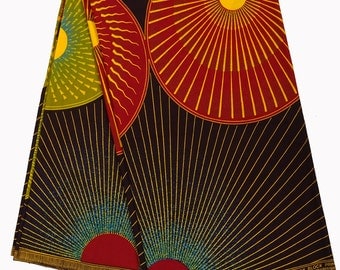 African print fabric online by Shopafrican on Etsy