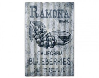 Blueberry sign | Etsy