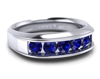 Mens birthstone ring | Etsy