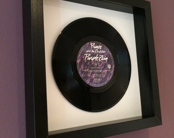 Unique vinyl record art related items | Etsy