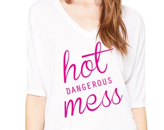 Hot mess shirt | Etsy