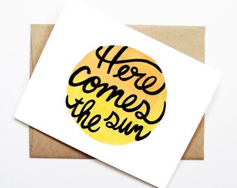 Inspirational card | Etsy