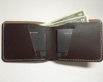 Leather Wallet Chain with Trigger Snap Leather by RecnepsDesign