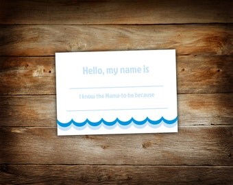 Unique party name tags related items | Etsy