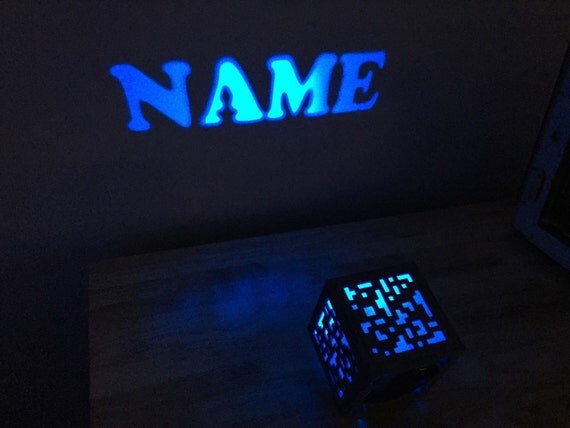 MineCraft Ore inspired Light Box cube