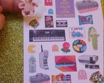 Popular items for 80s stickers on Etsy