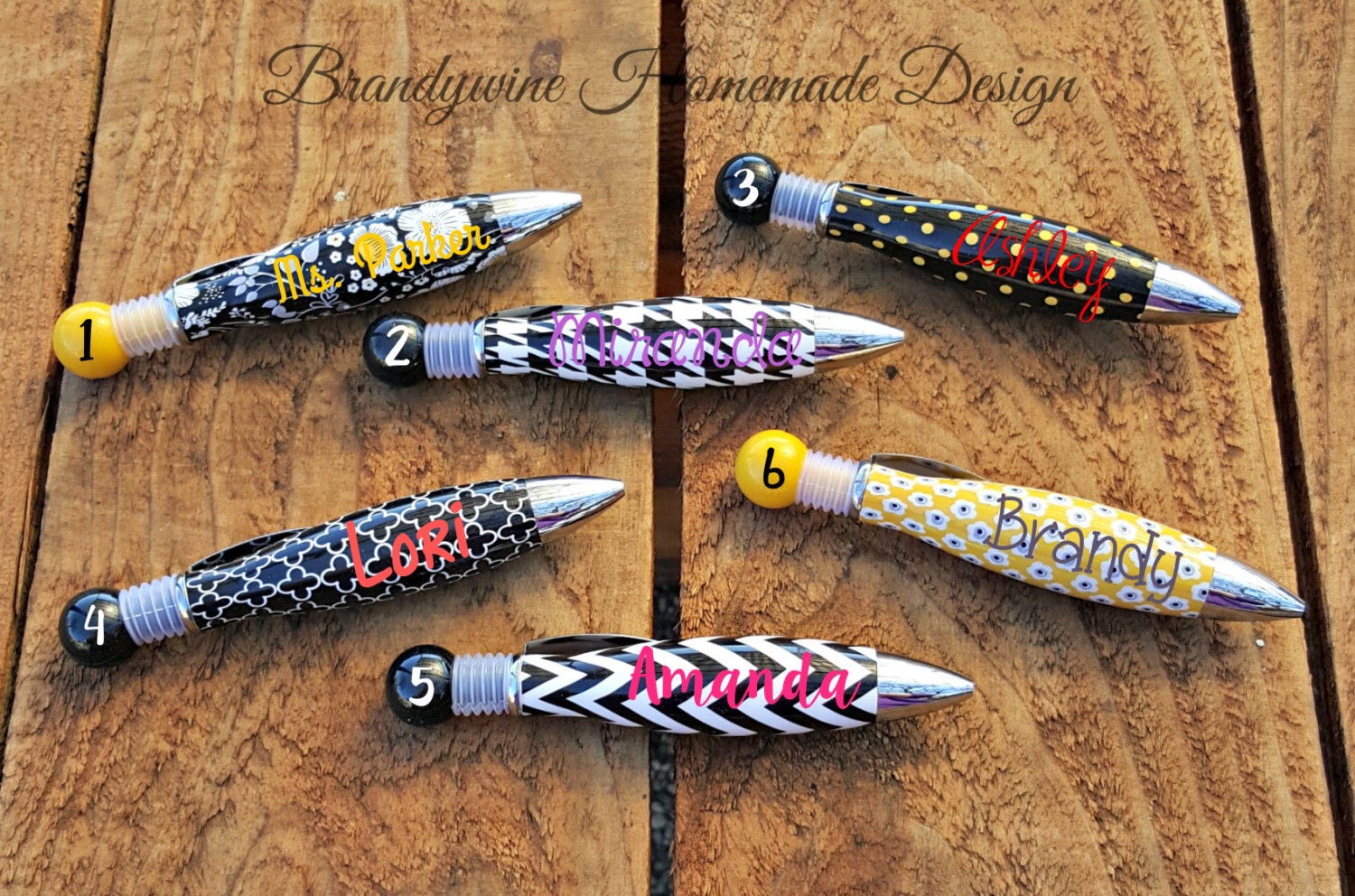 Bubble Pen Ink Pen Personalized Gift Monogram Monogrammed