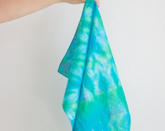 Tie dye handkerchief | Etsy