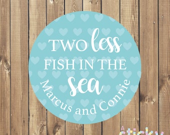 Two less fish | Etsy