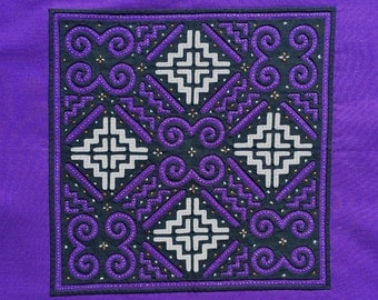 Hmong paj ntaub | Etsy