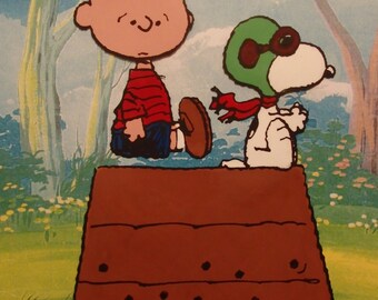 Snoopy and linus | Etsy