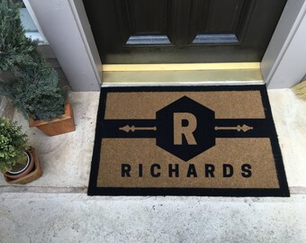 Infinity Custom Door Mats by RugsThatFit.Com by InfinityCustomMats