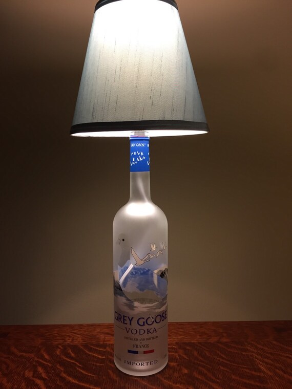 Grey Goose Bottle Lamp