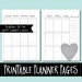 Happy PLANNER EDITABLE Monthly Planner Refills / Inserts PDF