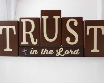 Unique trust in the lord related items | Etsy