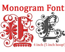 Unique baroque monogram related items | Etsy