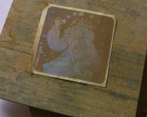 Unique hologram sticker related items | Etsy