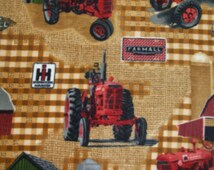 Popular items for farmall fabric on Etsy