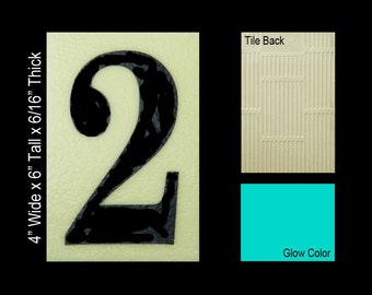 Tile house numbers | Etsy