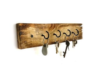Rustic key holder | Etsy