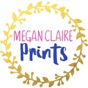 Snazzy printable wall art banners cards and by MeganClairePrints