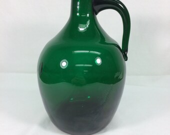 Large glass jug | Etsy