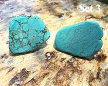 Unique blue stone knobs related items | Etsy