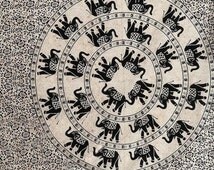 Unique elephant mandala related items | Etsy