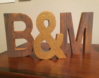 Unique stand up letters related items | Etsy