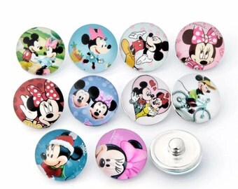 Minnie mouse button | Etsy