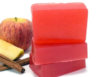 Apple soap | Etsy